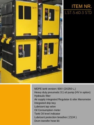 Lustor - Lubrication Storage System | PPTX