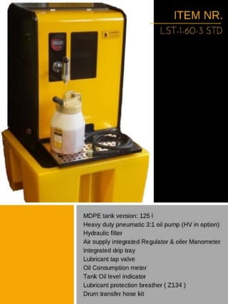 Lustor - Lubrication Storage System | PPTX