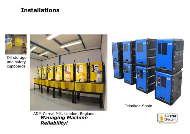 Lustor System - Lubrication Storage System | PPT