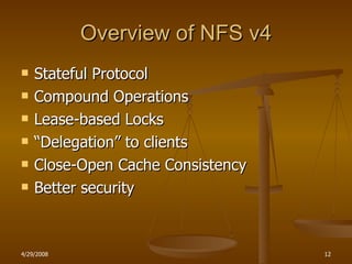 Lustre And Nfs V4 | PPT