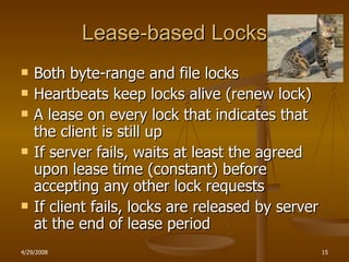 Lustre And Nfs V4 | PPT