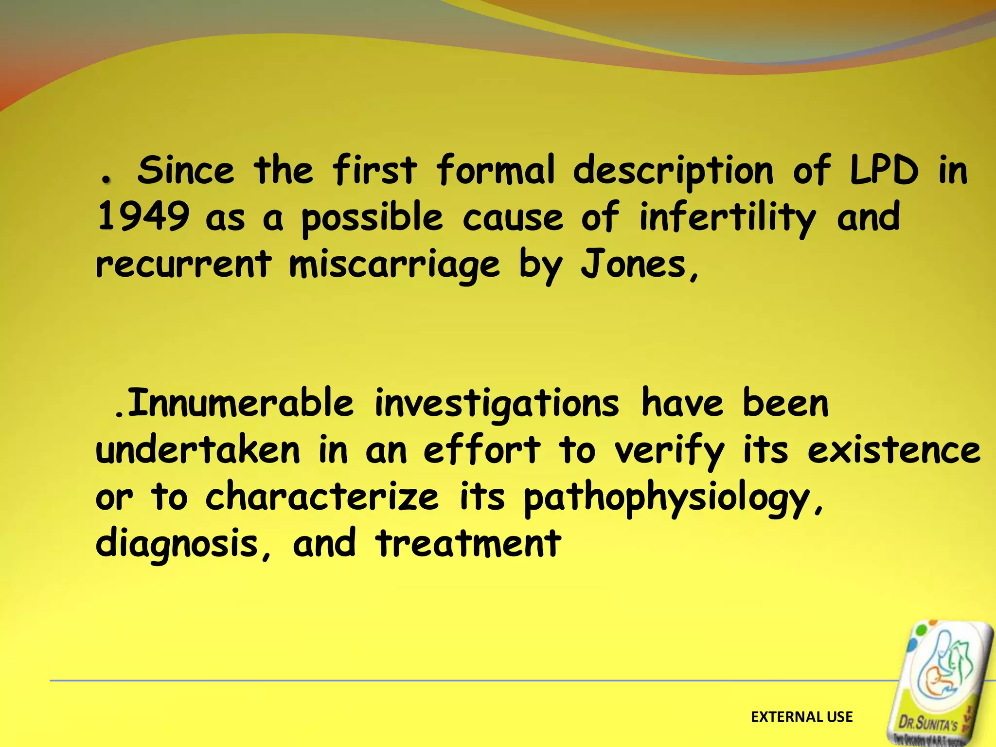 Luteal phase support in assisted reproductive technology (ART) | PDF ...