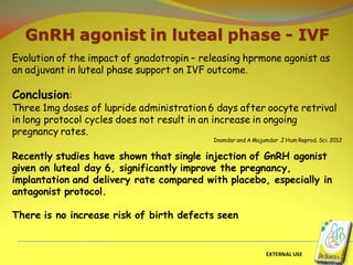 Luteal phase support in assisted reproductive technology (ART) | PDF
