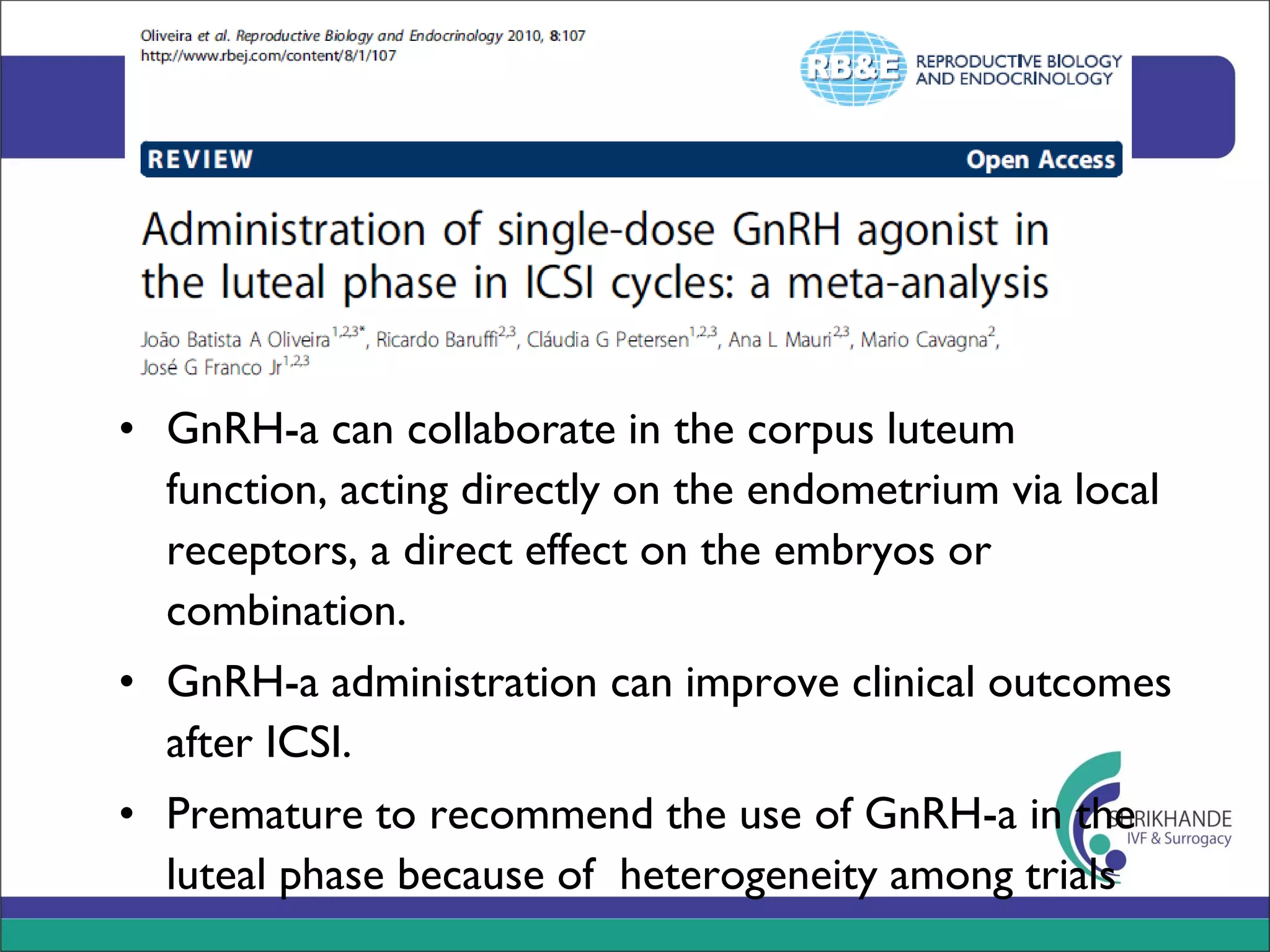Luteal phase support in IUI and ART | Dr. Laxmi Shrikhande ...