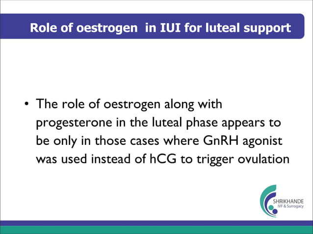 Luteal phase support in IUI and ART | Dr. Laxmi Shrikhande ...