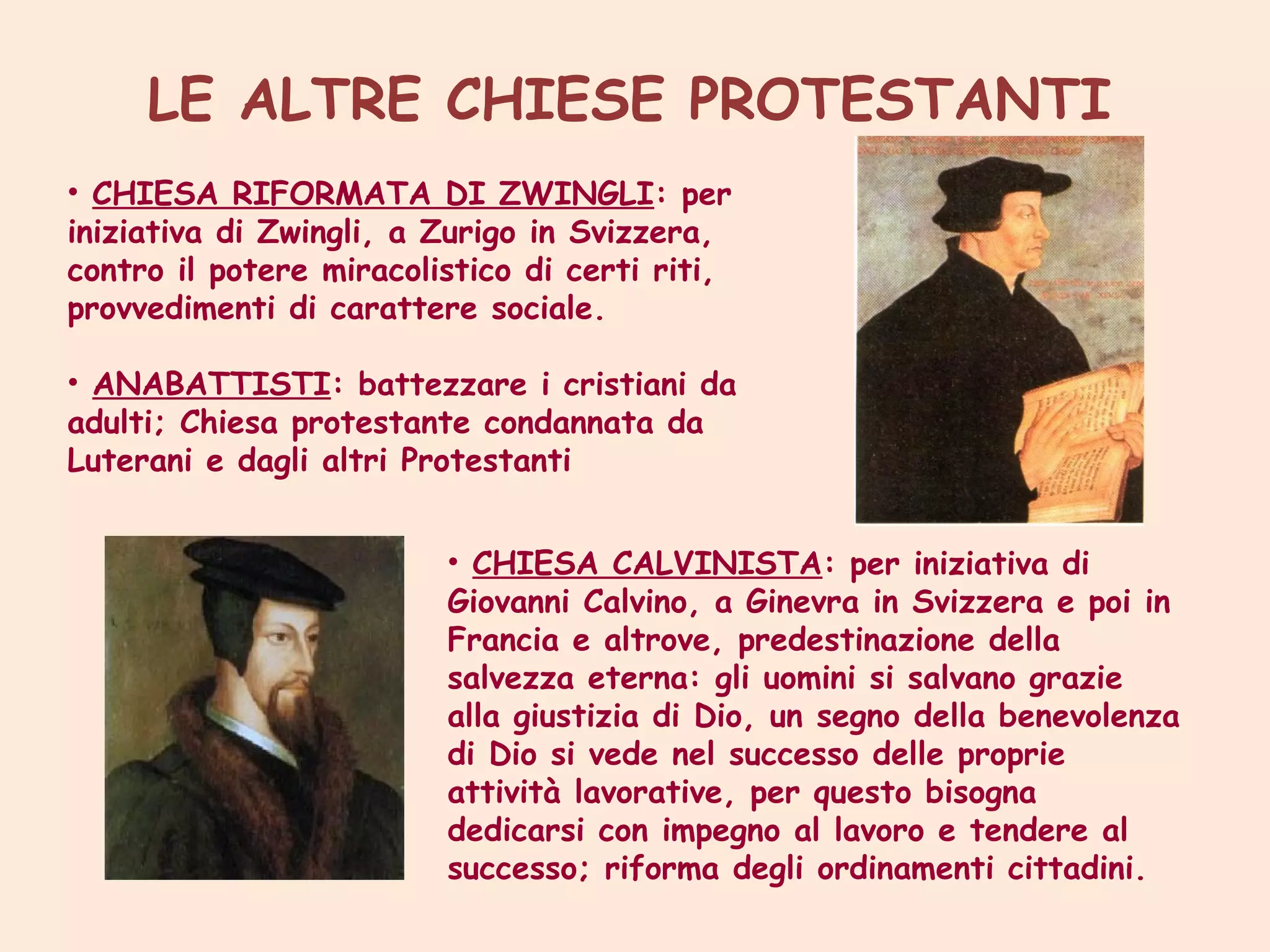 La Riforma Protestante e la Controriforma | PPT