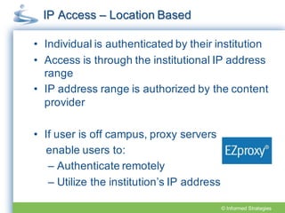 Identity & Authentication Management - Judy Luther | PPT