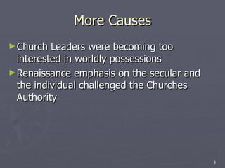 Luther and the reformation | PPT