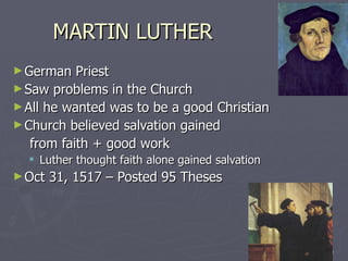 Luther and the reformation | PPT