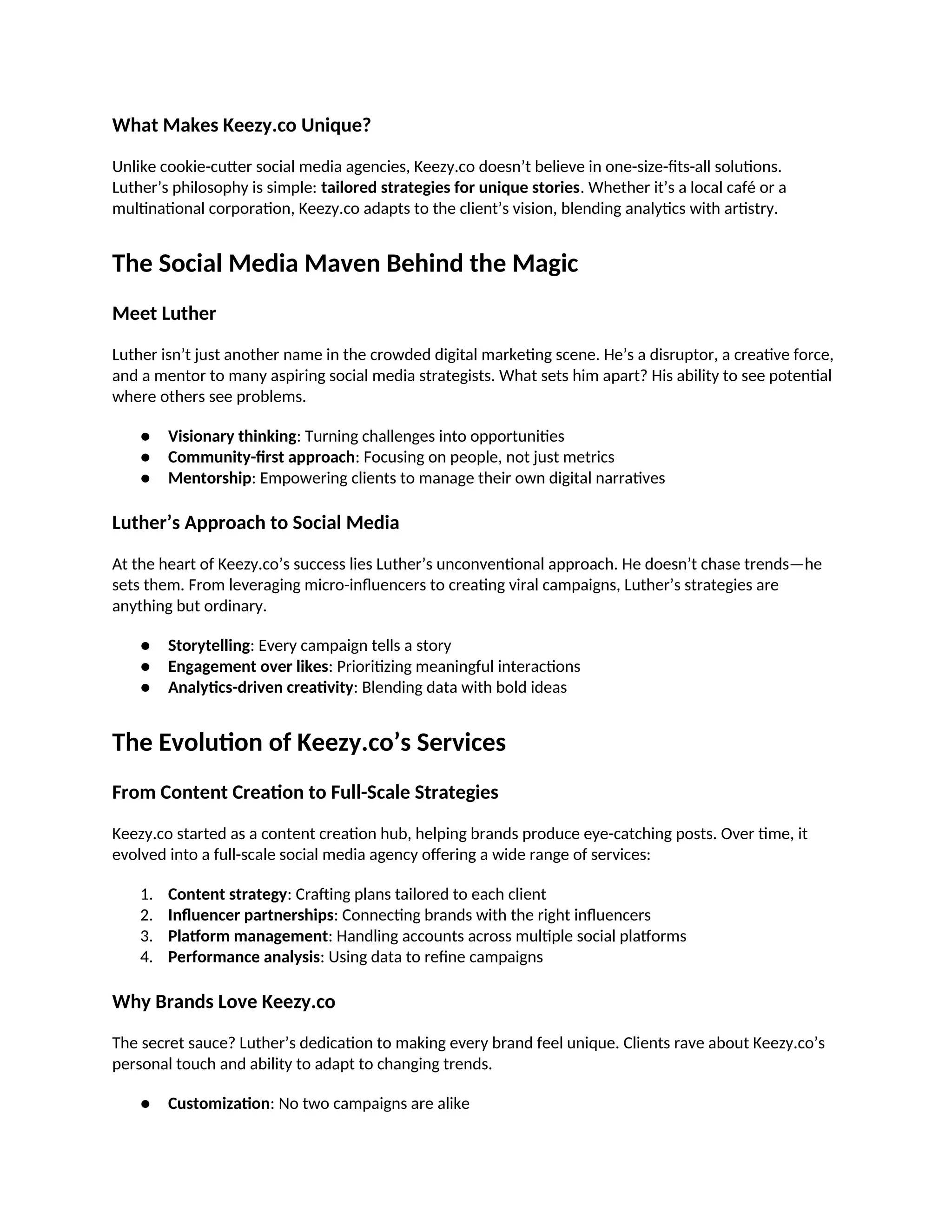 Luther Social Media Maven Keezy.co_ Shaping Digital Narratives.docx