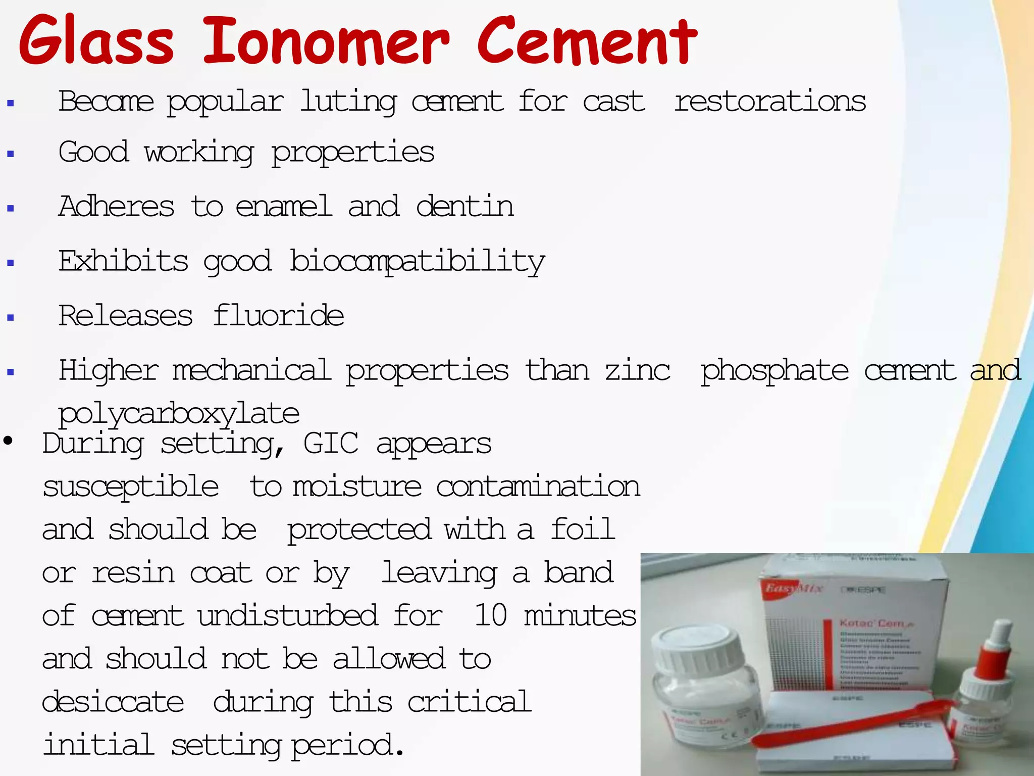 Luting agent and cementation | PPTX