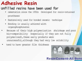 Luting agent and cementation | PPTX