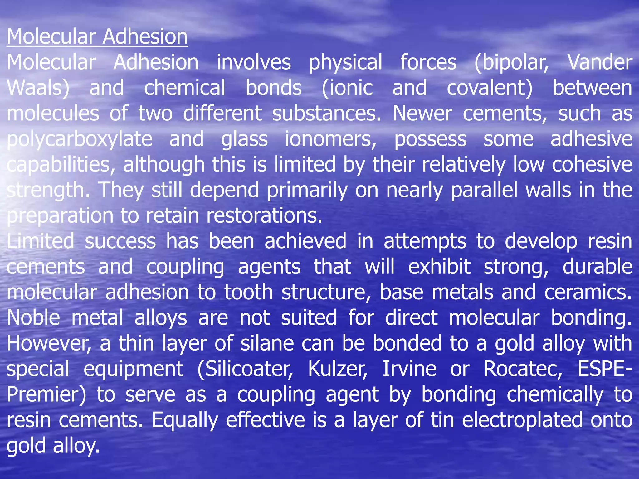 LUTING AGENTS | PPT