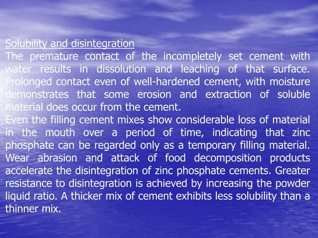 LUTING AGENTS | PPT | Dental Health | Diseases and Conditions