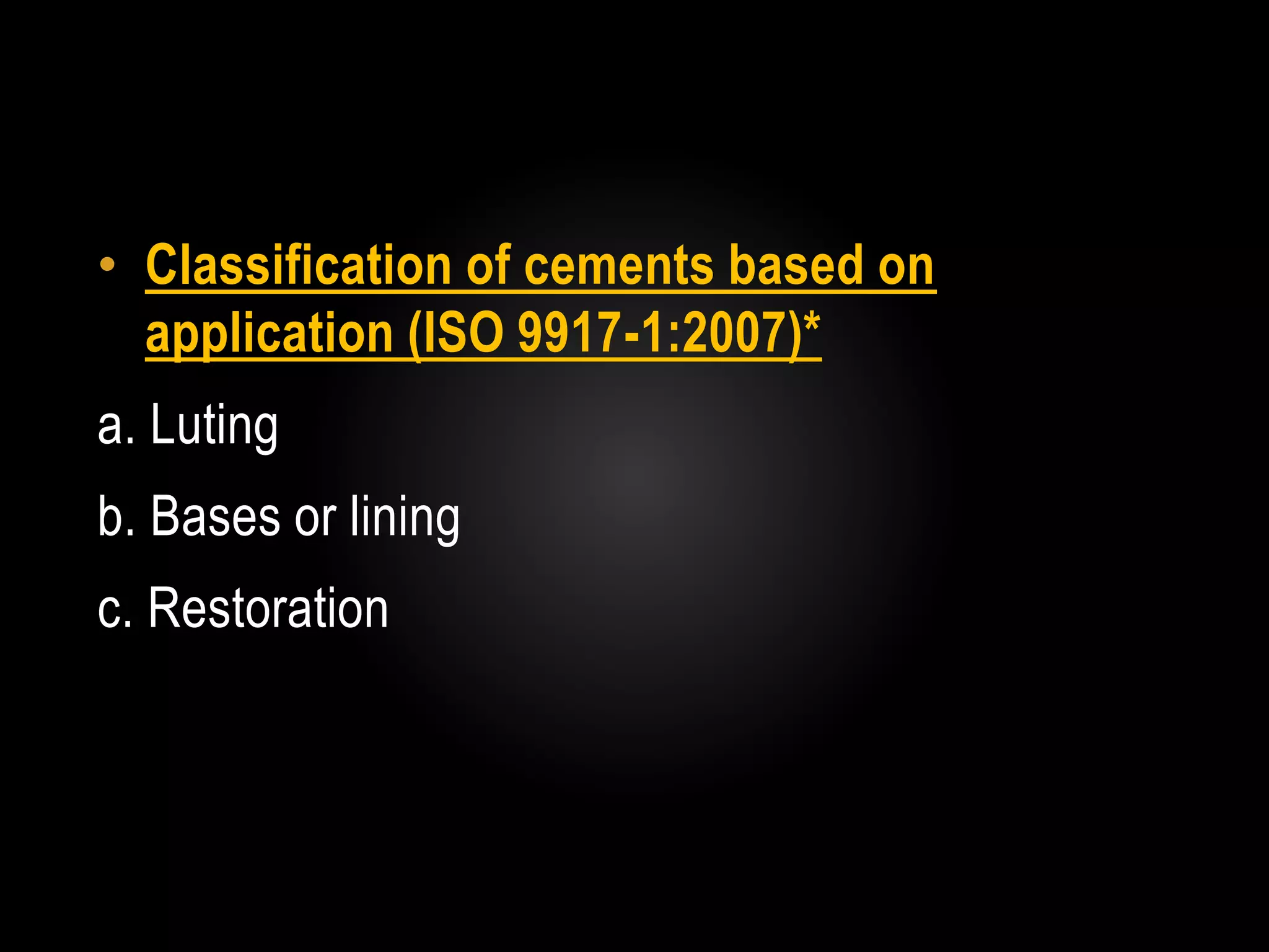 Luting cements | PPTX