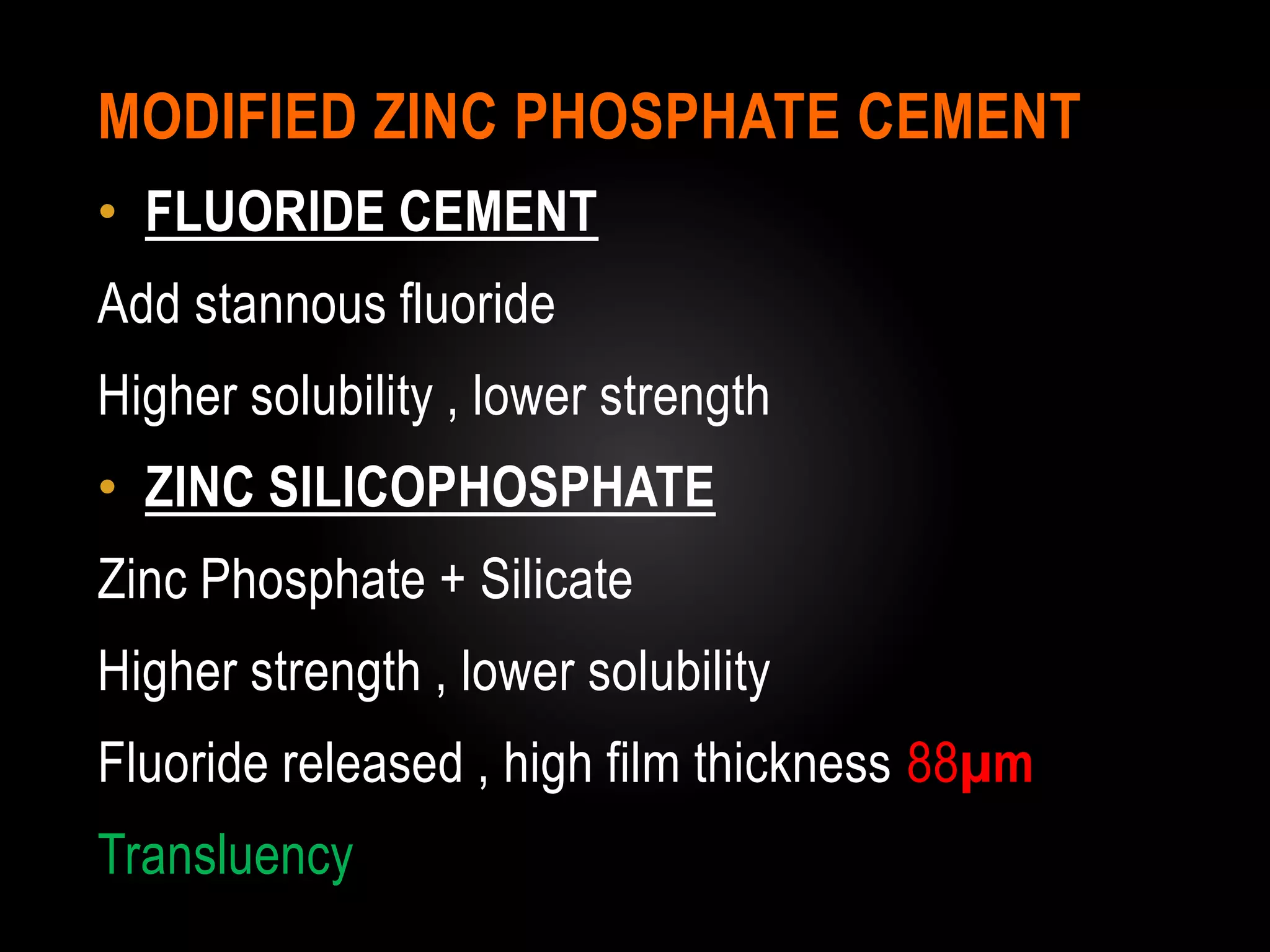 Luting cements | PPTX