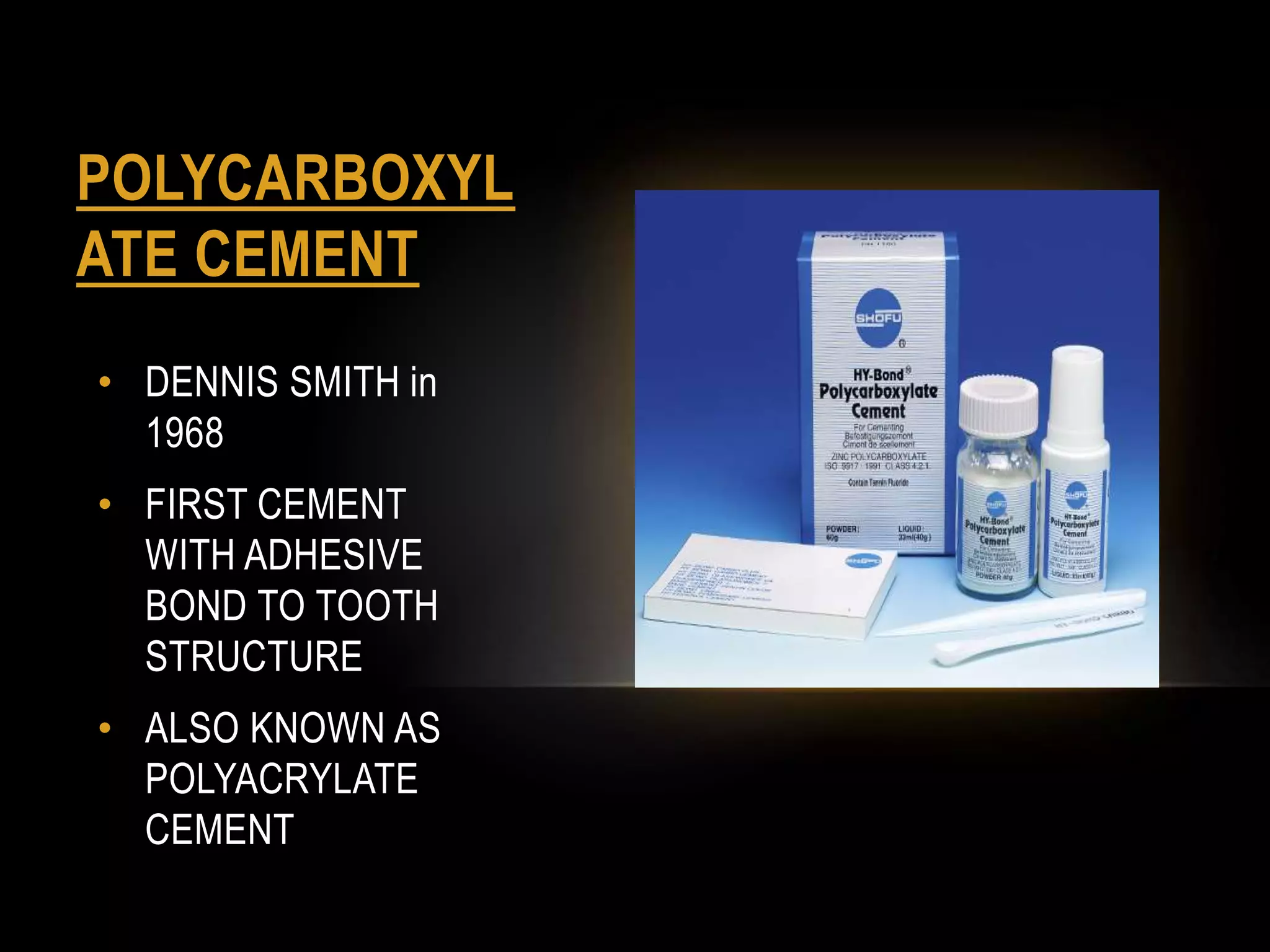 Luting cements | PPTX