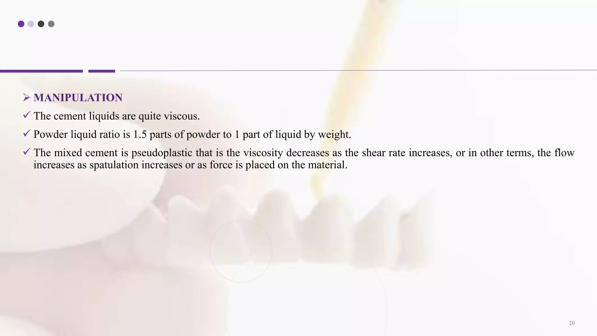 Luting cements or dental cements | PPTX