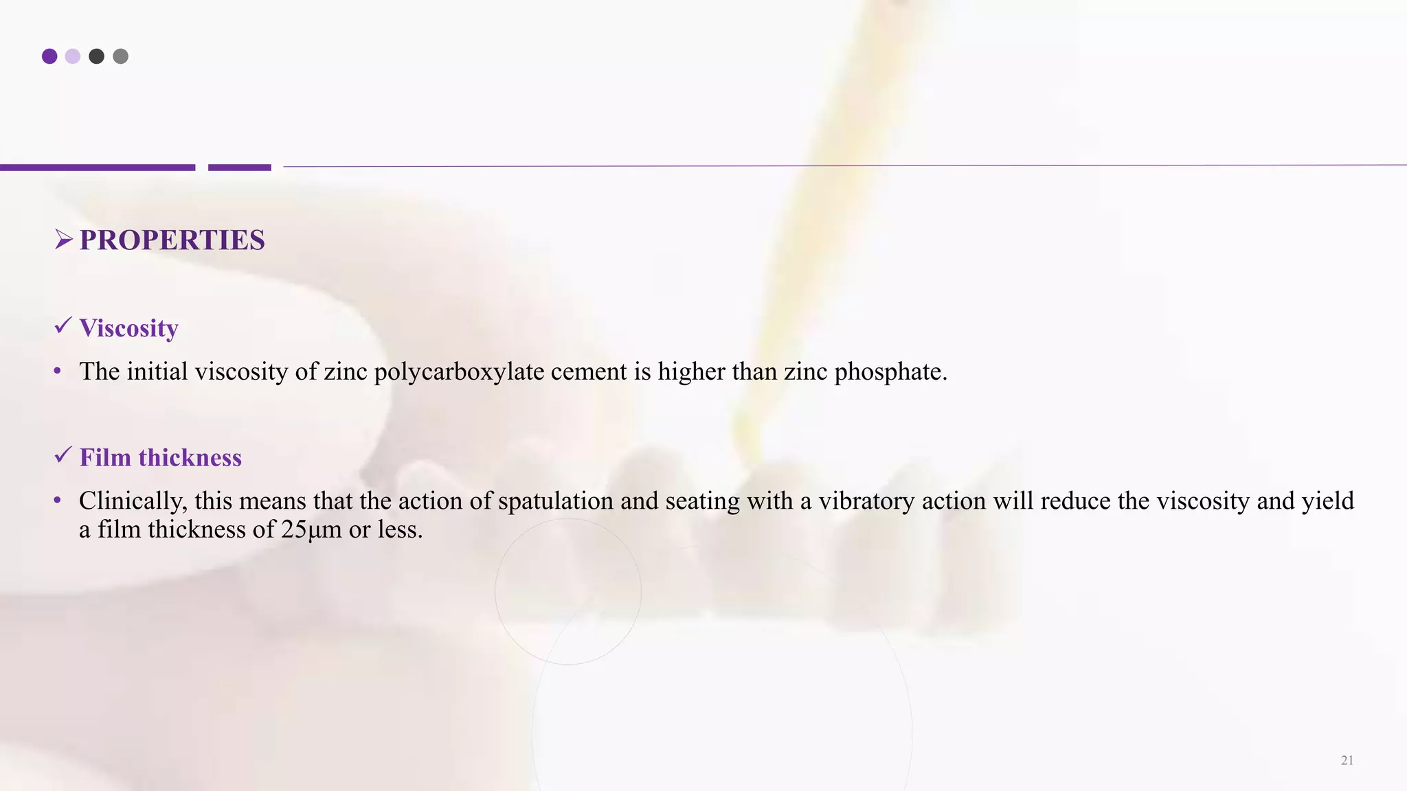 Luting cements or dental cements | PPTX