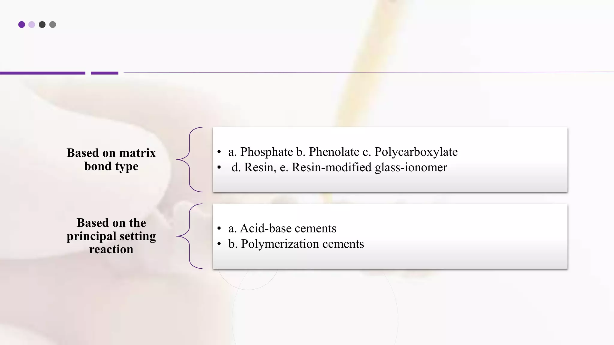 Luting cements or dental cements | PPTX