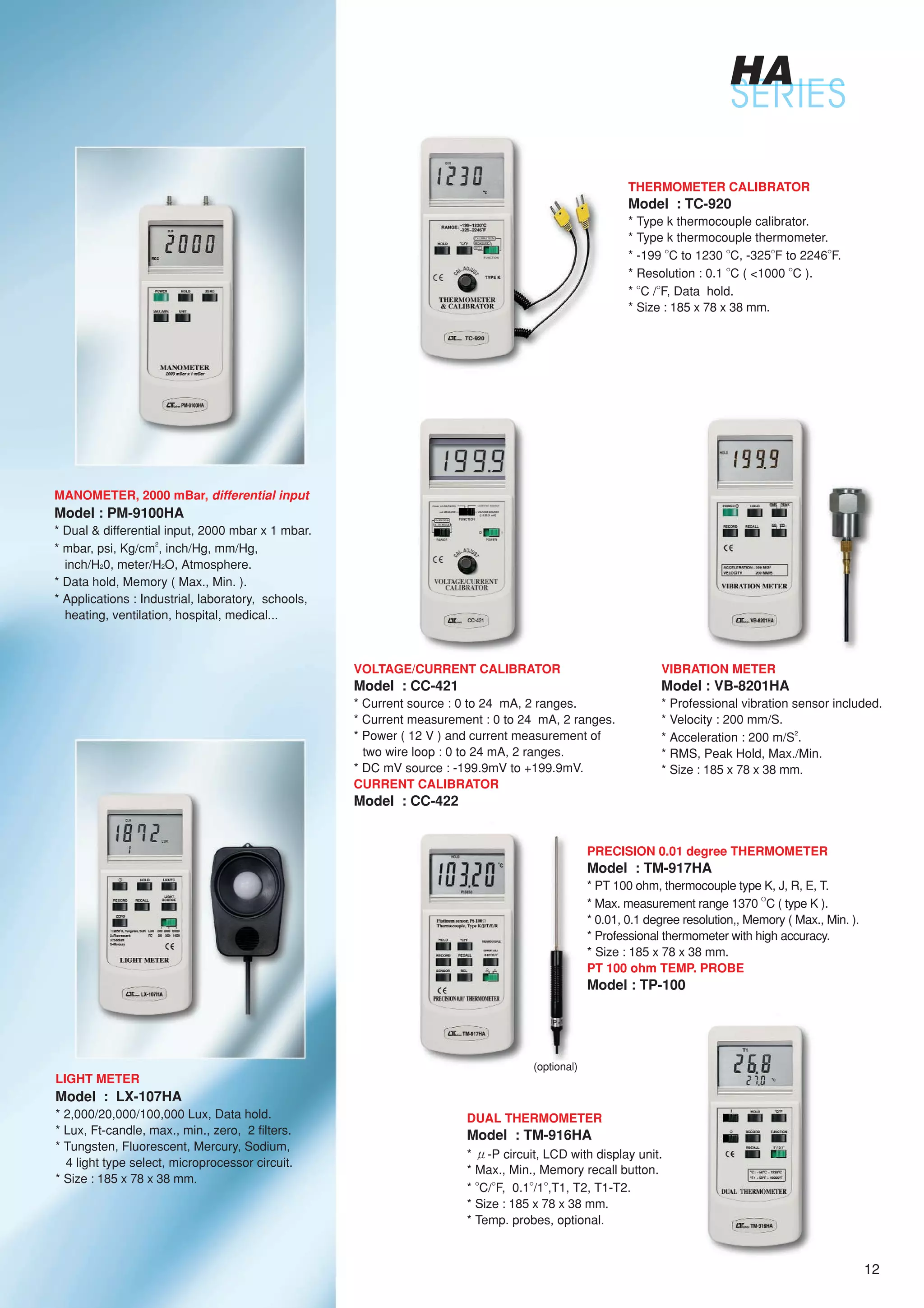 Lutron The Art of Measurement Testing Measuring Instruments ROnexbd ...