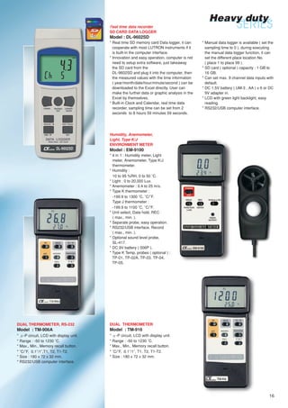 Lutron The Art of Measurement Testing Measuring Instruments ROnexbd ...