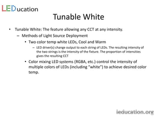 Tunable White Lighting Control with LEDs by Tom Shearer and Craig Casey ...