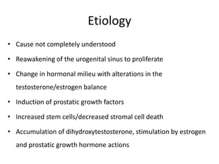 Lutsbphcarcinomaprostatelowerurinarytract | PPT