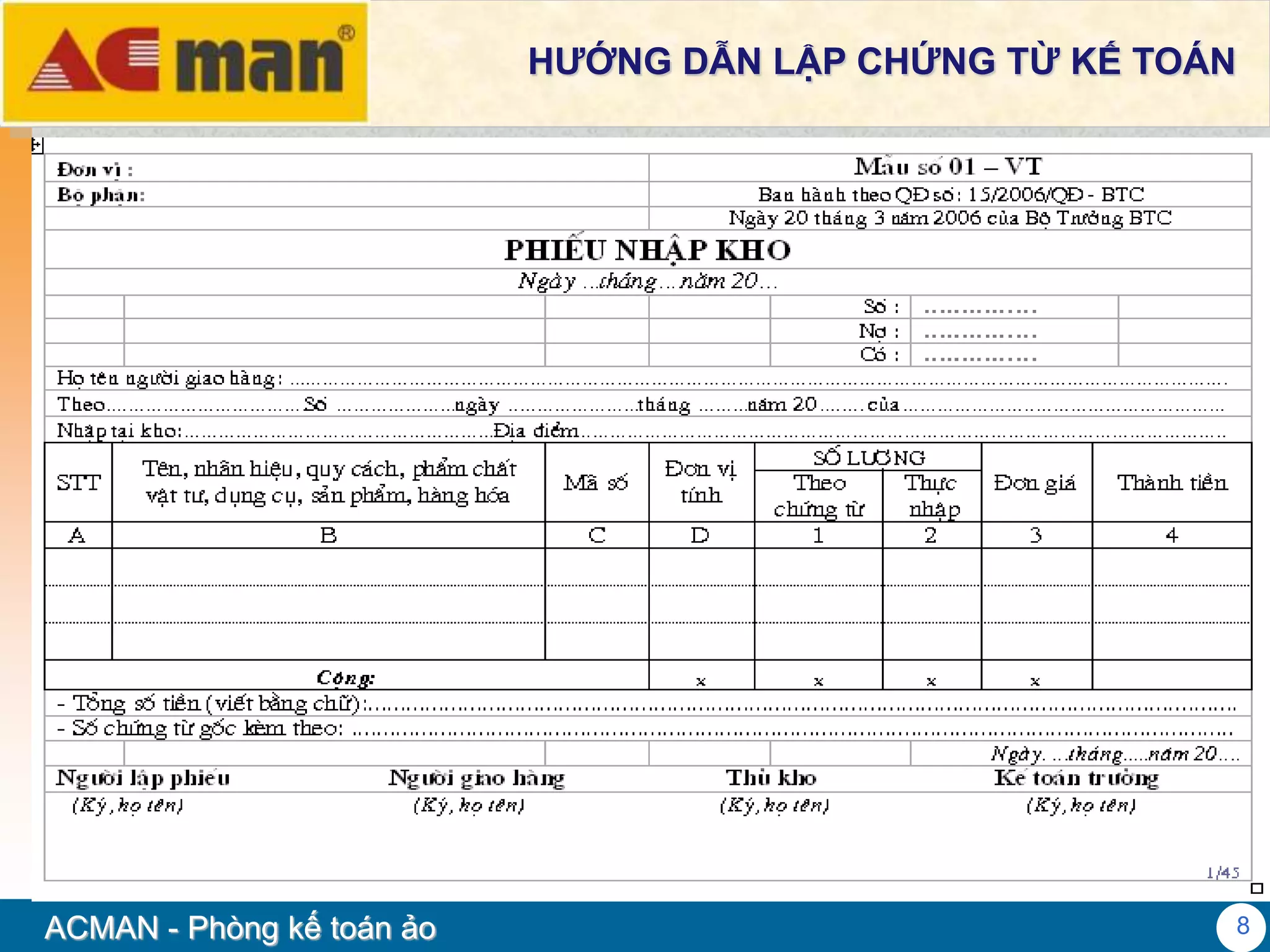 Luu do cp va z san pham | PPT