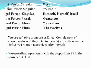 Personal Pronouns uce. | PPTX