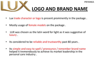 Lux (H.U.L.) positioning of Lux | PPTX