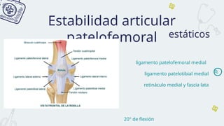 La luxación patelofemoral, también conocida como luxación de rótula, es ...