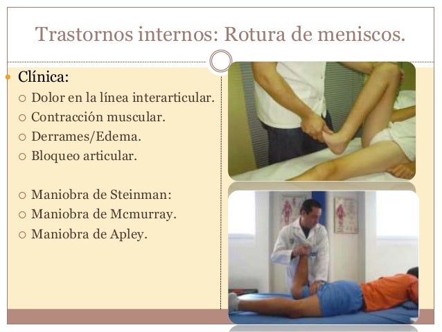 Patología de rodilla: Meniscos y Ligamentos.