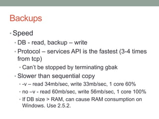 Nbackup and Backup: Internals, Usage strategy and Pitfalls, by Dmitry Kuzmenko, IBSurgeon | PPT