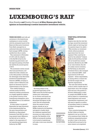 Luxembourg RAIF | PDF