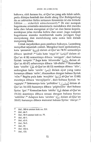 Al-Qur'an, Orientalisme dan Luxenberg | PDF