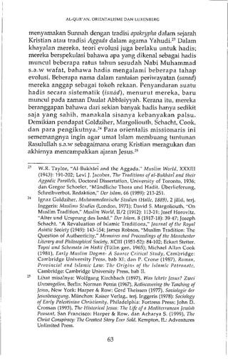 Al-Qur'an, Orientalisme dan Luxenberg | PDF