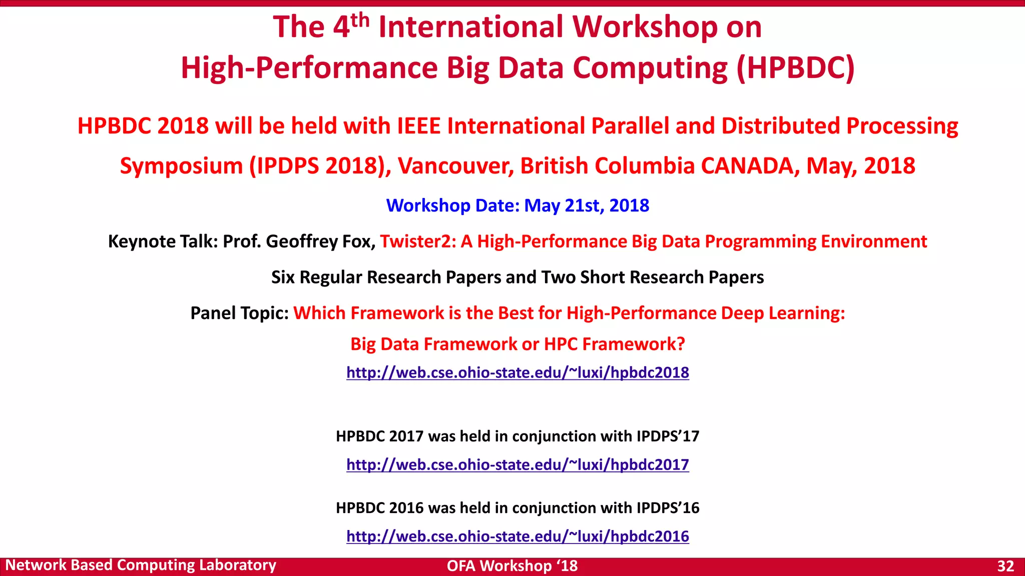 High-Performance Big Data Analytics with RDMA over NVM and NVMe-SSD | PDF | Cloud Computing ...