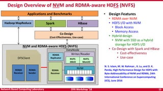 High-Performance Big Data Analytics with RDMA over NVM and NVMe-SSD | PDF | Cloud Computing ...