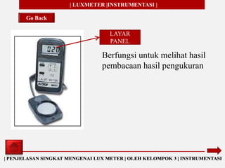 Persentase Luxmeter | PPT