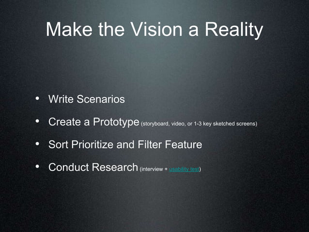 UX Vision leanuxmachine | PPT