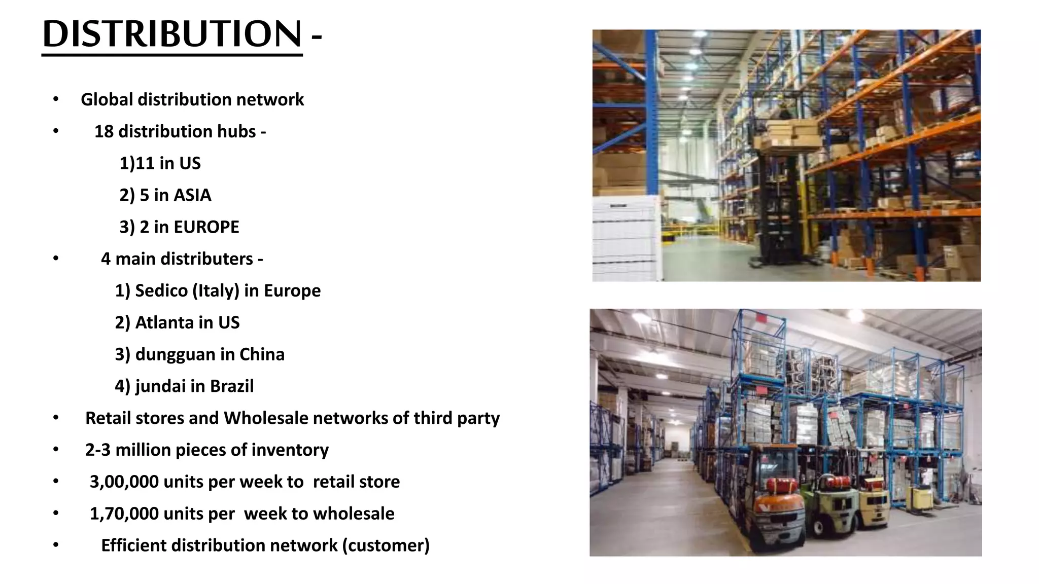 SUPPLY CHAIN MANAGEMENT OF LUXOTTICA | PPTX