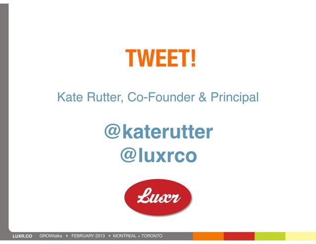 Kate Rutter, UX+Lean=AWESOME | PPT