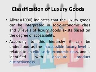 Status of Luxury branding in Indian Context | PPSX
