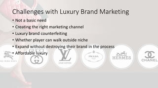 Luxury Brand Marketing | PPTX