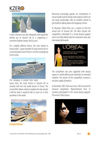 Luxury Brands in Virtual Worlds | PDF