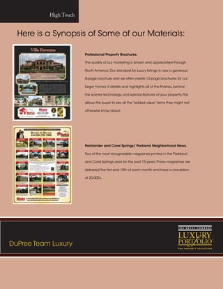 Luxury Listing Packet | PDF