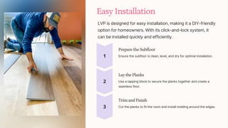 Luxury Vinyl Plank Waterproof Flooring | Revamp Floor Store | PPT