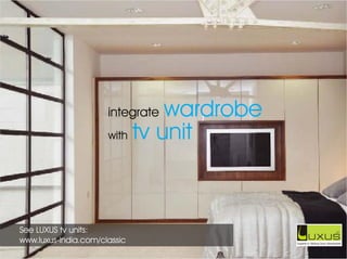 Luxus slideshare 10 wardrobe design ideas you have never thought about | PPT