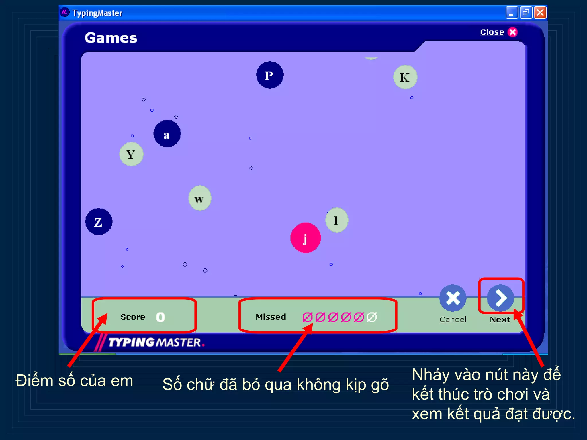 Lớp 7: Luyen go phim nhanh bang typing test | PPT